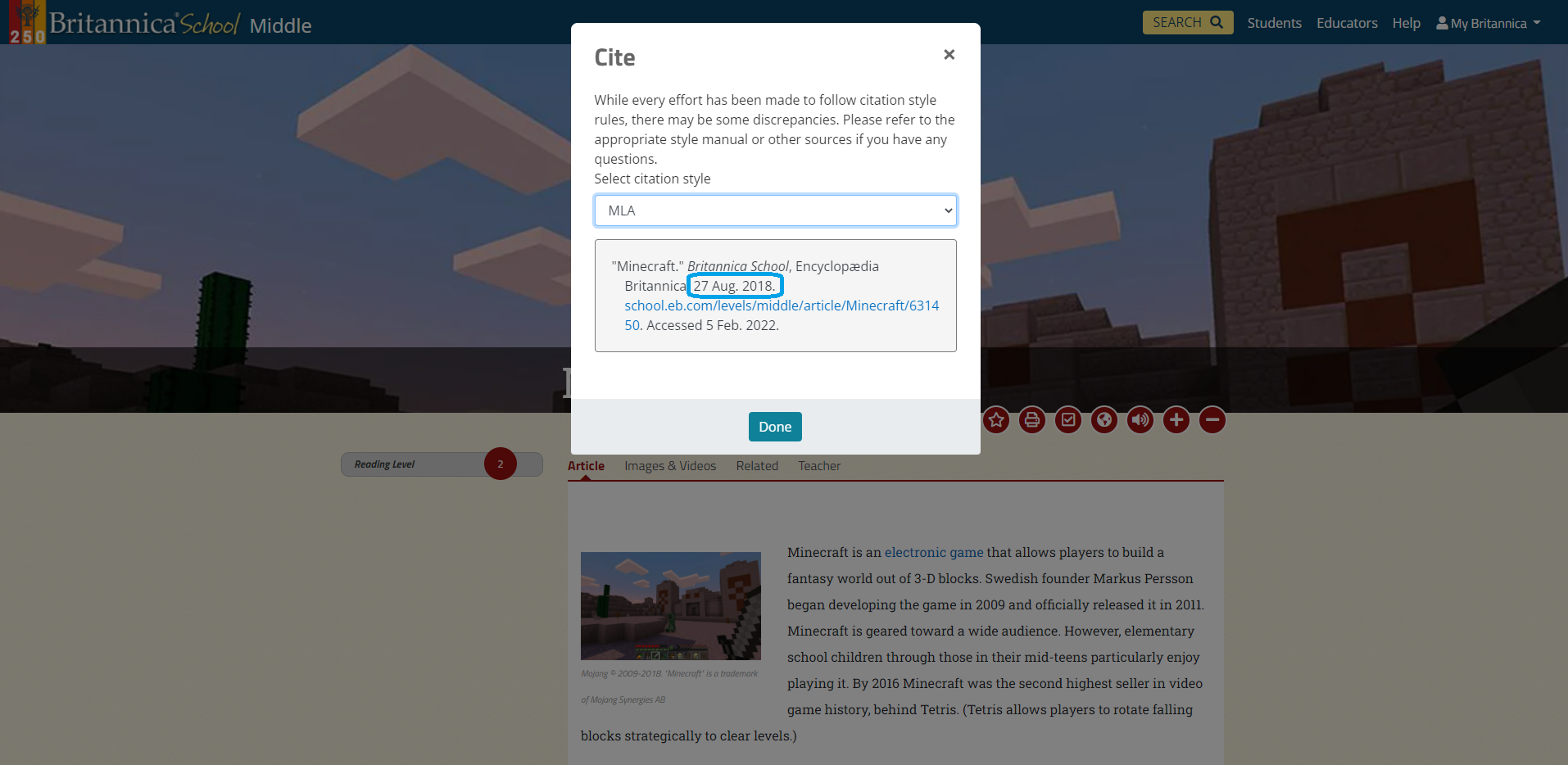 minecraft-date-updated – themarksey blog